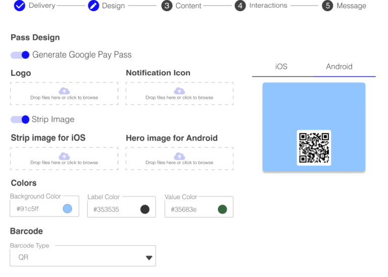 Mobile Wallet Solution - Passes - Messangi